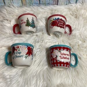 The Pioneer Woman | Kitchen | The Pioneer Woman Wishful Winter Mug Set ...